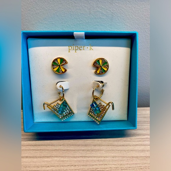 Piper | Jewelry | Piper K Summertime Earrings Set | Poshmark